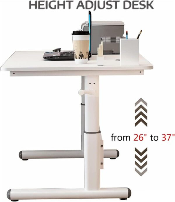 Manual height adjustable desk - Furniture Master Kenya-Syokimau